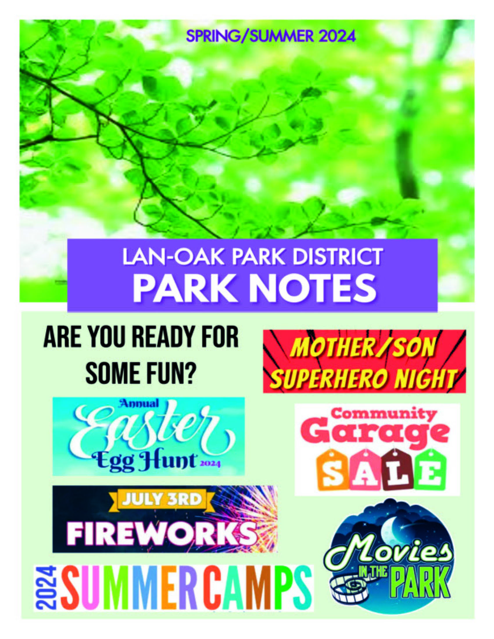 Lan-Oak Park District | Parks Department Lansing Illinois