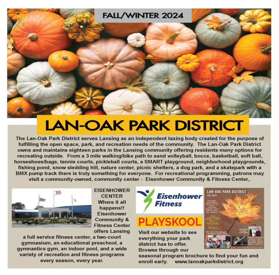Lan-Oak Park District | Parks Department Lansing Illinois